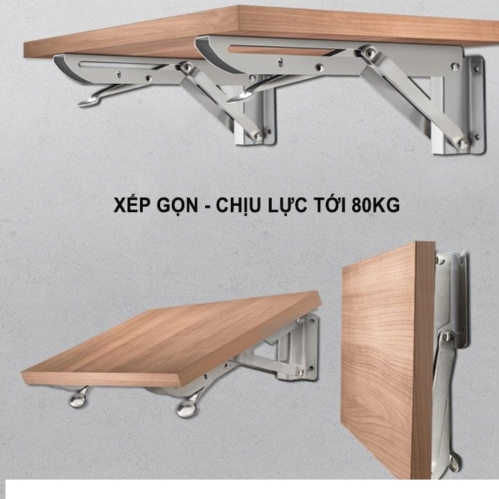 1 pair of 2 hinges used as a 90-degree Folding Wall-Mounted Desk, Smart ...