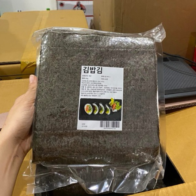 Seaweed rice rolls 100 needles, kimbap 250g | Shopee Malaysia