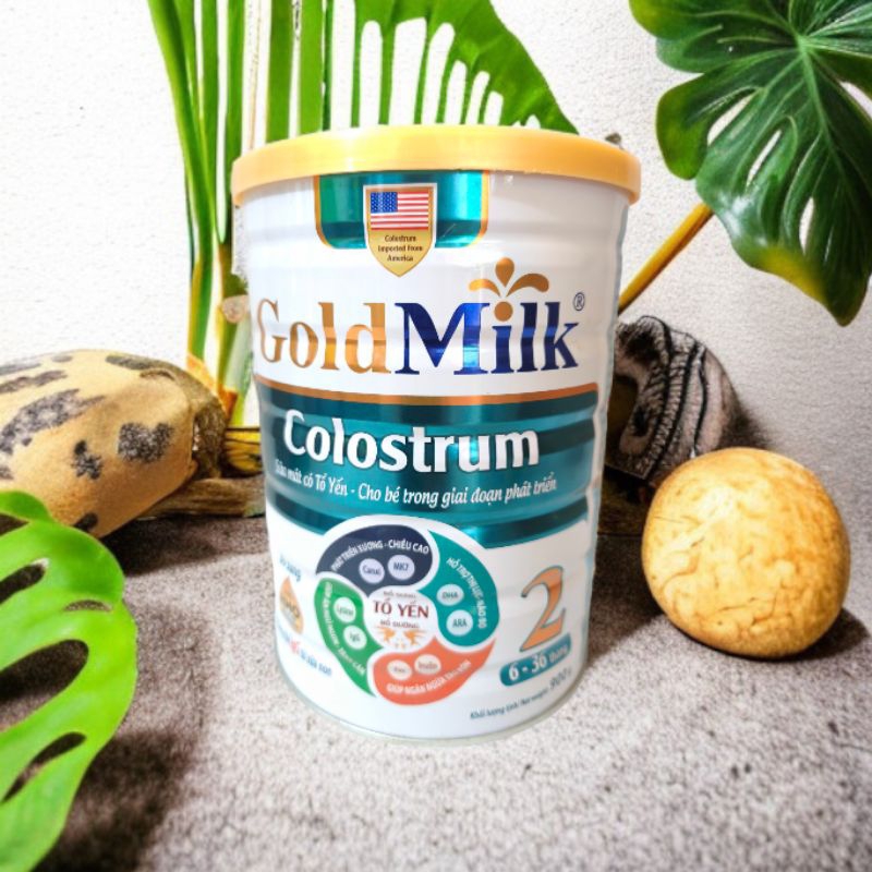 Goldmilk Colostrum No. 2 powdered milk for children 6-36 months old can 900g | Shopee Malaysia