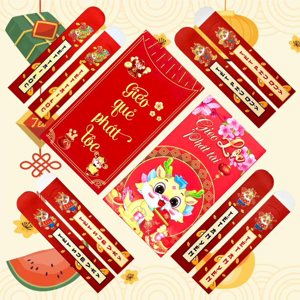 Chibi CHECKING Lucky Money, SUPER CUTE 2025 PREMIUM Lucky Money (BOX OF ...