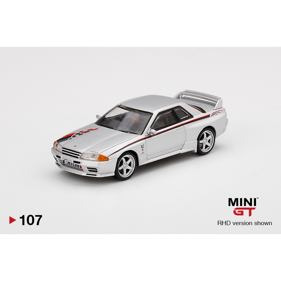 Mini GT Nissan Skyline GT-R (R32) Nismo S-Tune Silver Model Car ...