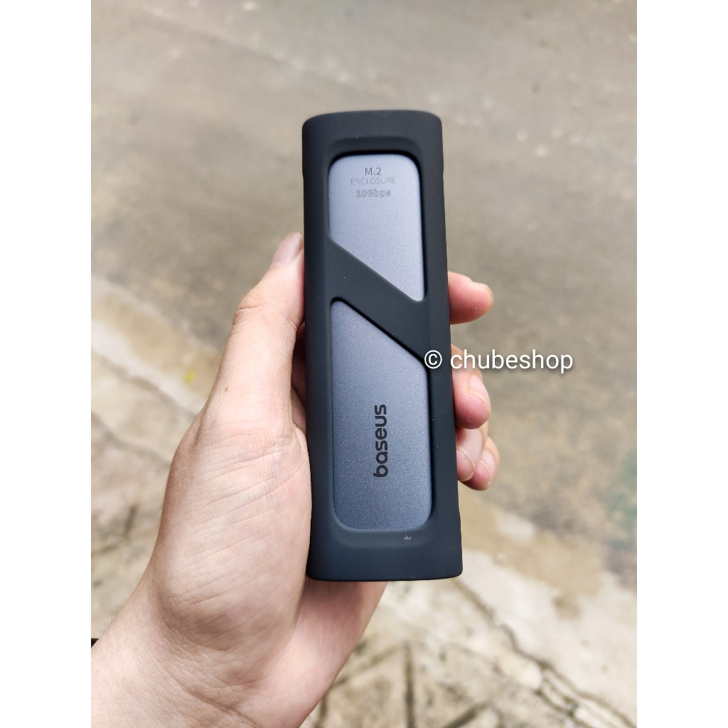 Baseus FlyJoy Series SSD Enclosure Portable Hard Drive Box (M2 NVMe and ...