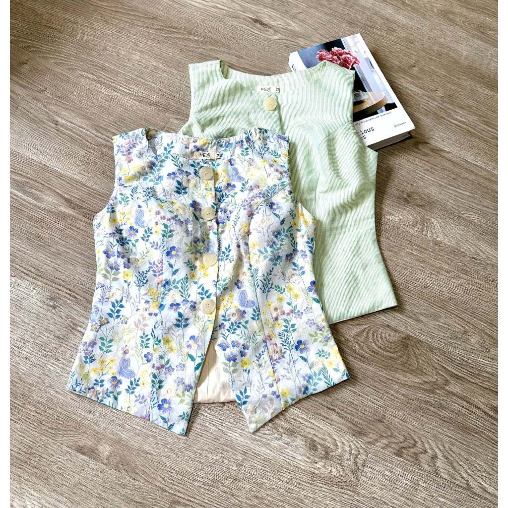 Vest Sleeveless Linen, rough embroidery - women's vest Sleeveless ...