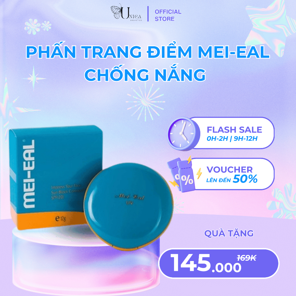 Mei-eal sunscreen makeup powder (12g) | Shopee Malaysia