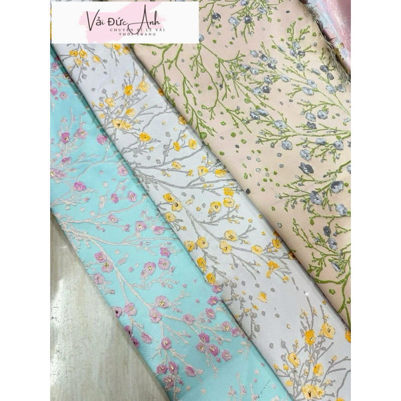New floral tafta fabric 2024 | Shopee Malaysia