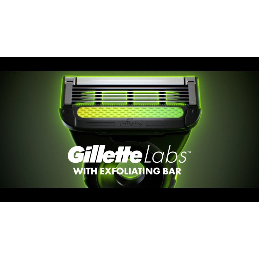 Premium Gillette Lab 5-blade razor with advanced exfoliating technology ...