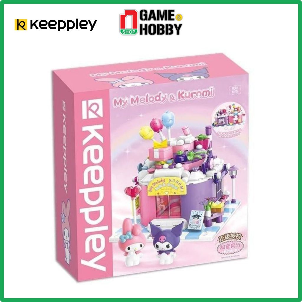 My Melody Bakery Keeppley Model & Kuromi K20818 - Genuine Keeppley ...