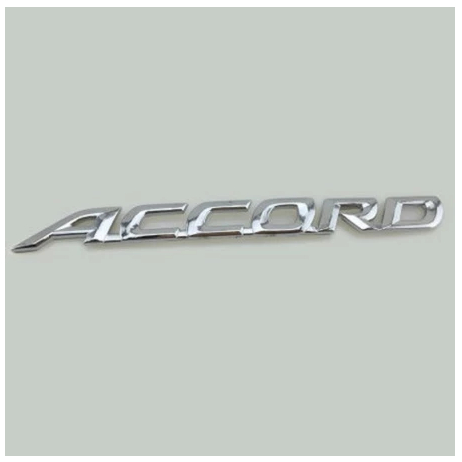 Honda Logo Sticker Accord letter car decal sticker on the back of the ...