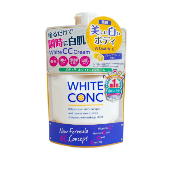 White ConC Cream Body 200ml Japan | Shopee Malaysia