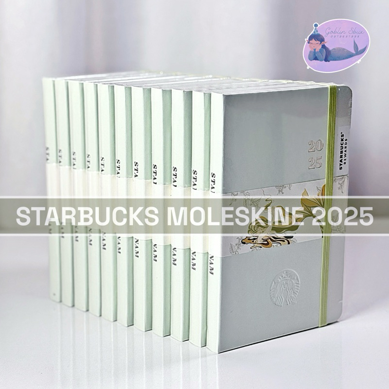 [Authentic] Starbucks Vietnam x Moleskine Pastel Green Planner Notebook 2025 | Shopee Malaysia