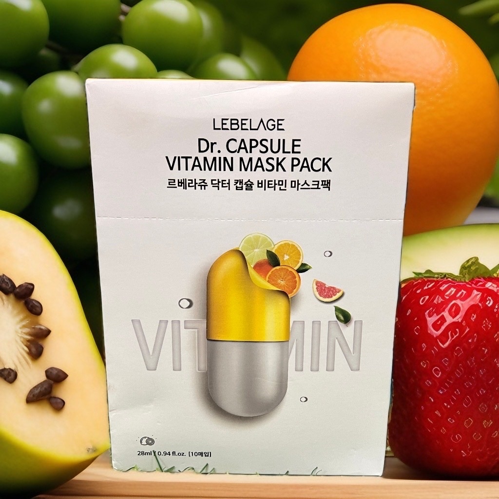 Combo of 5 Lebelage Dr. Masks Capsule Mask Pack Moisturizes and Nourishes Skin | Shopee Malaysia
