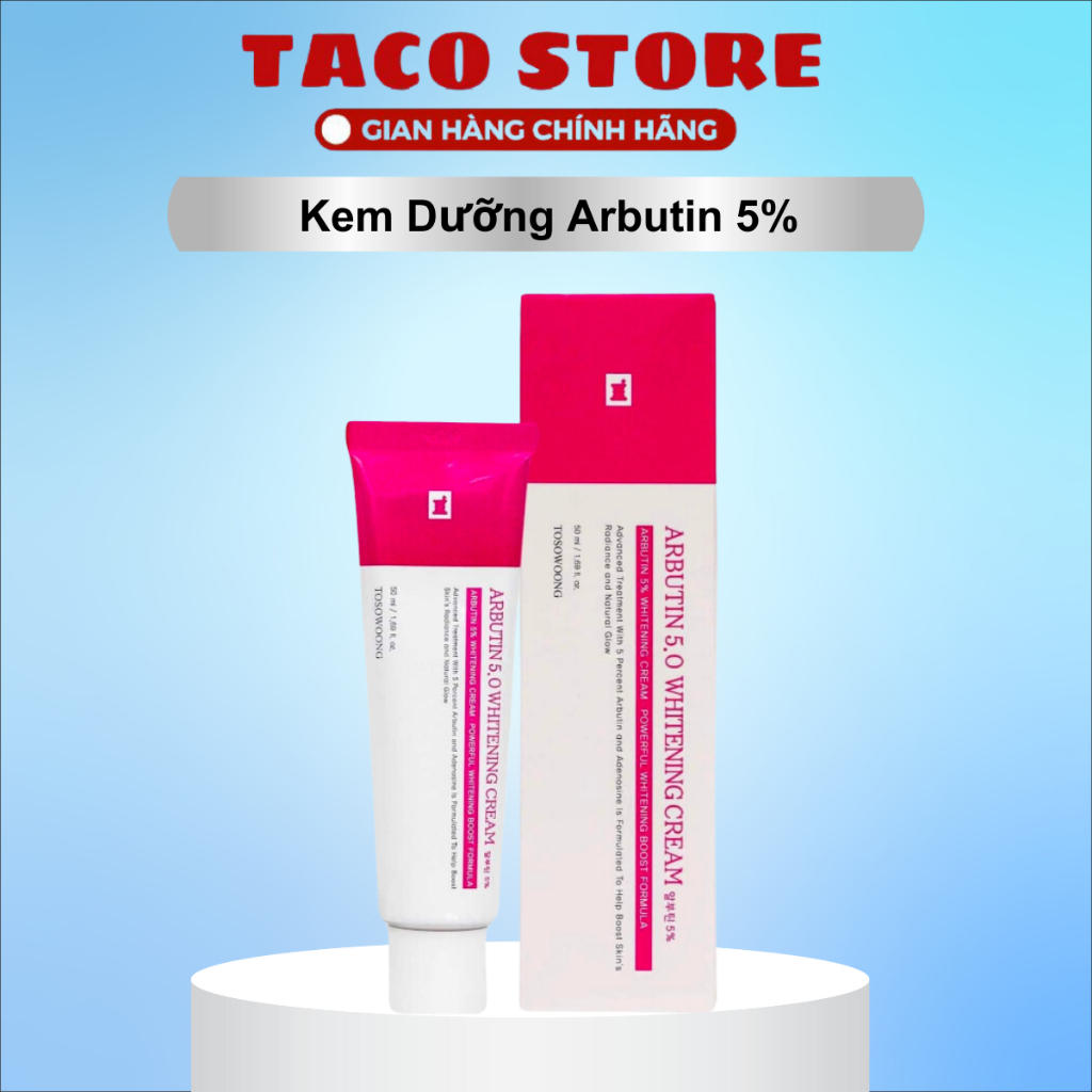 Tosowoong Korean Arbutin 5% Skin Whitening Cream Brightens and Dull ... Tosowoong Korean Arbutin 5% Skin Whitening Cream Brightens and Dull ...