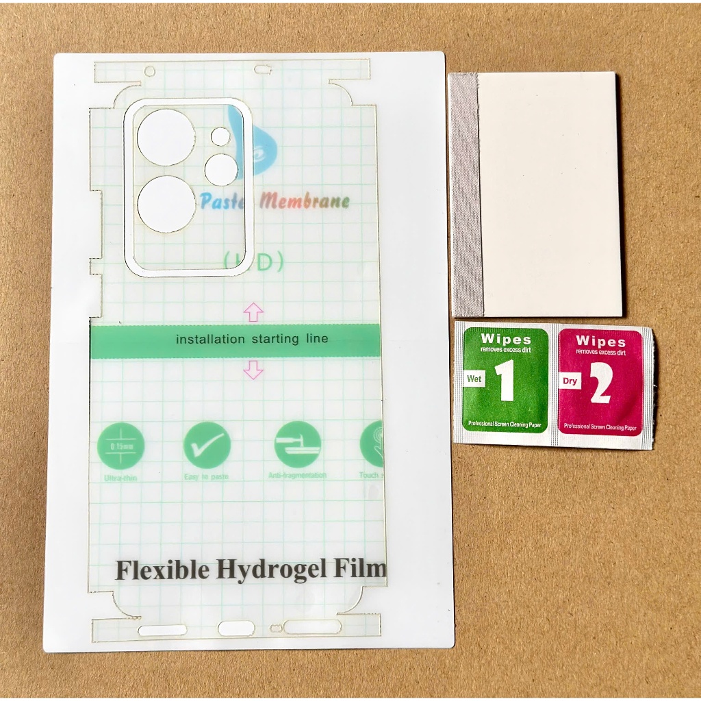 Realme GT 6 (china) full back edge PPF sticker to prevent scratches ...