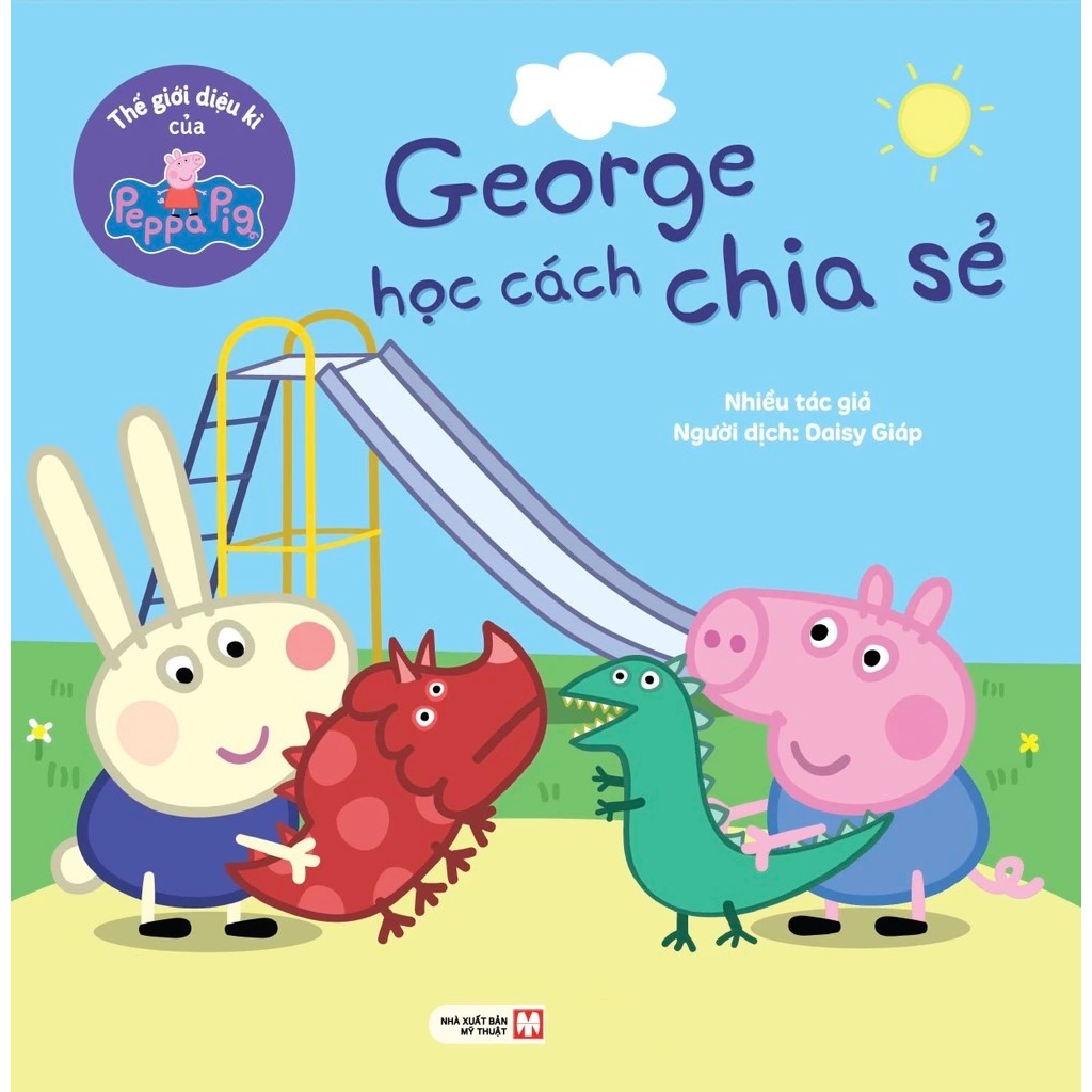 Book - Peppa Pig's Magical World: George Learns to Share | Shopee Malaysia