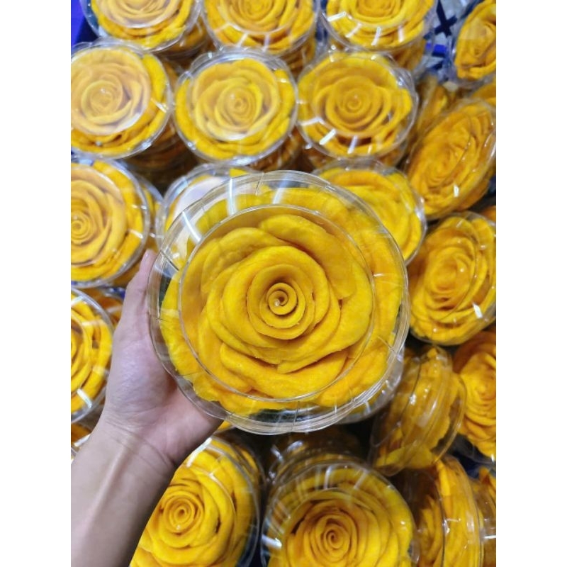 350g Dried mango with flowers, sweet and sour dried mango | Shopee Malaysia