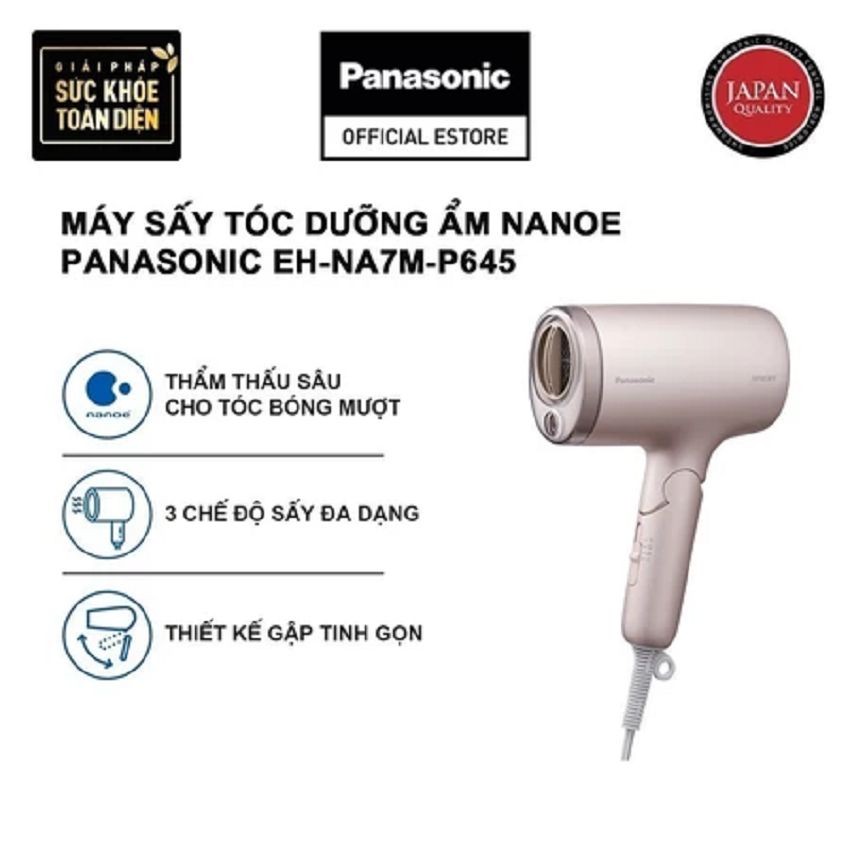 Panasonic EH-NA7M nanoe moisturizing hair dryer for stronger and more ...