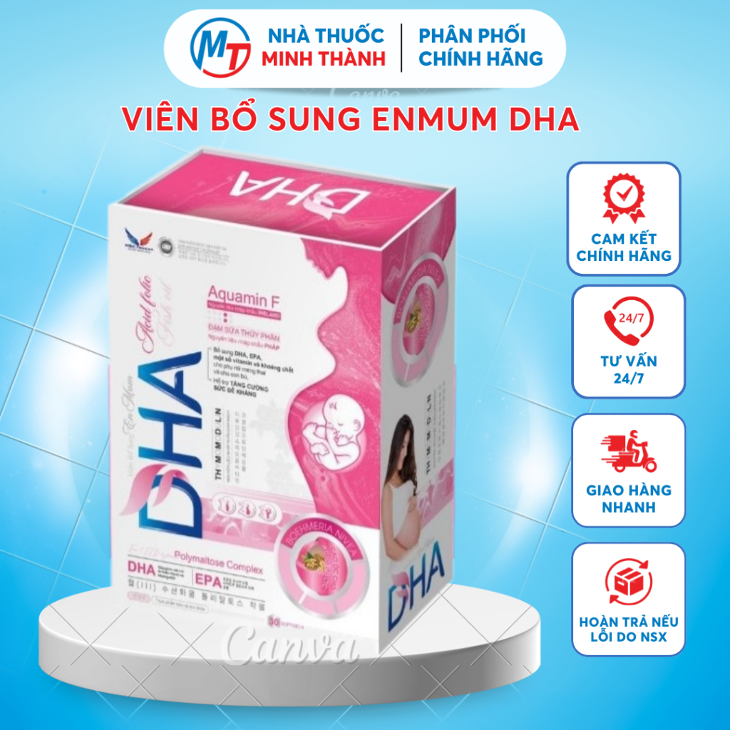 Enmum DHA Supplement, DHA, EPA, Vitamin, Mineral Supplement | Minh ...