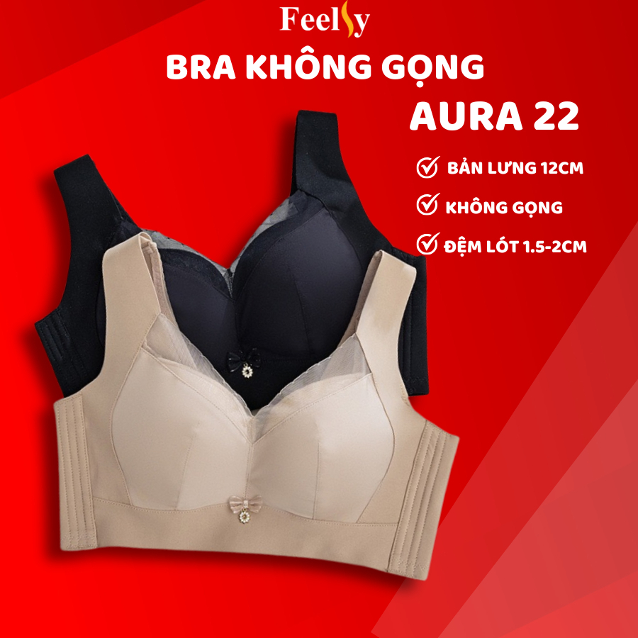 Feelsy AURA 22 Shapewear Bra Large Rimless Breast Enhancement ...
