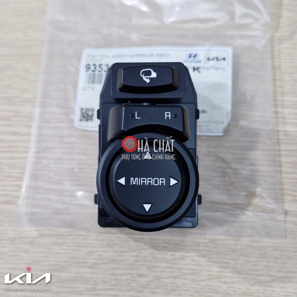 Kia MORNING 2021 - 2025 electric mirror folding switch, genuine ...