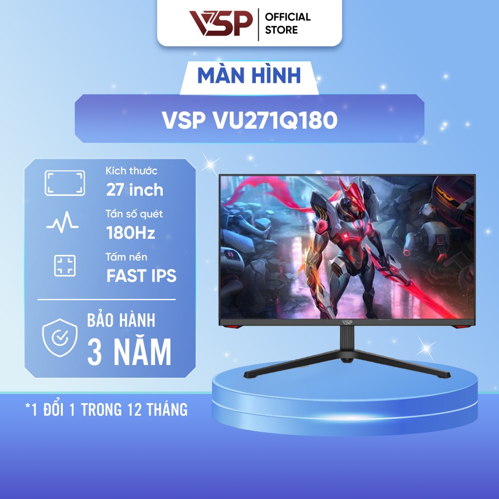 Vsp VU271Q180 FAST IPS 180Hz/ 0.5ms MONITOR | Shopee Malaysia