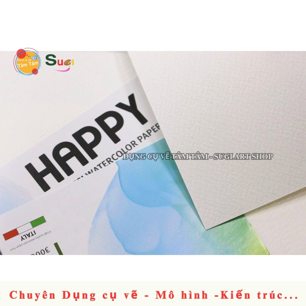 Canson A2 paper 300gsm large size A2 - Happy watercolor paper 300gsm ...