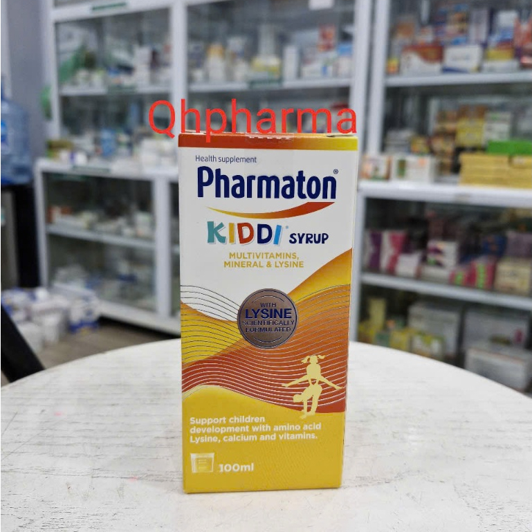 (Genuine) Pharmaton KIDDI SYRUP 100ml helps strengthen bones and ...