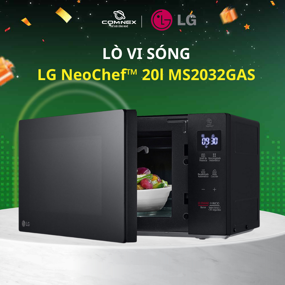 Lg Microwave Oven 20 liters NeoChefTM MS2032GAS | Shopee Malaysia