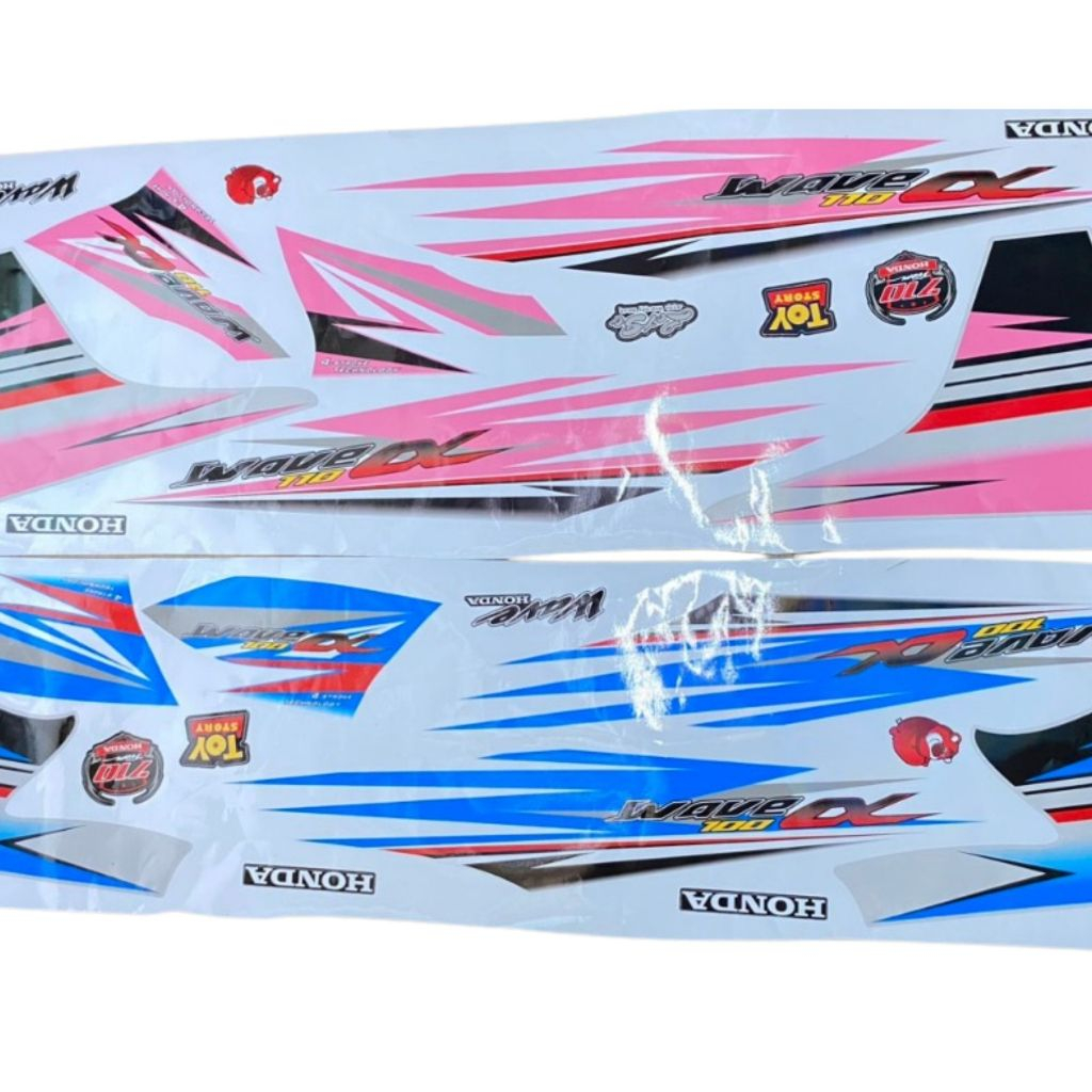 Wave Car Stickers Wave Car Stickers Wave Alpha Stickers Latest Model ...