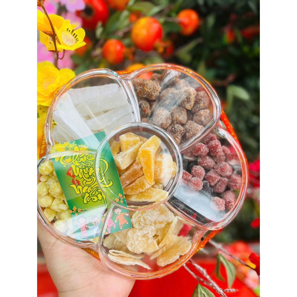 Six-flavored Vietnamese jam tray, CNY jam tray with all flavors CNY ...