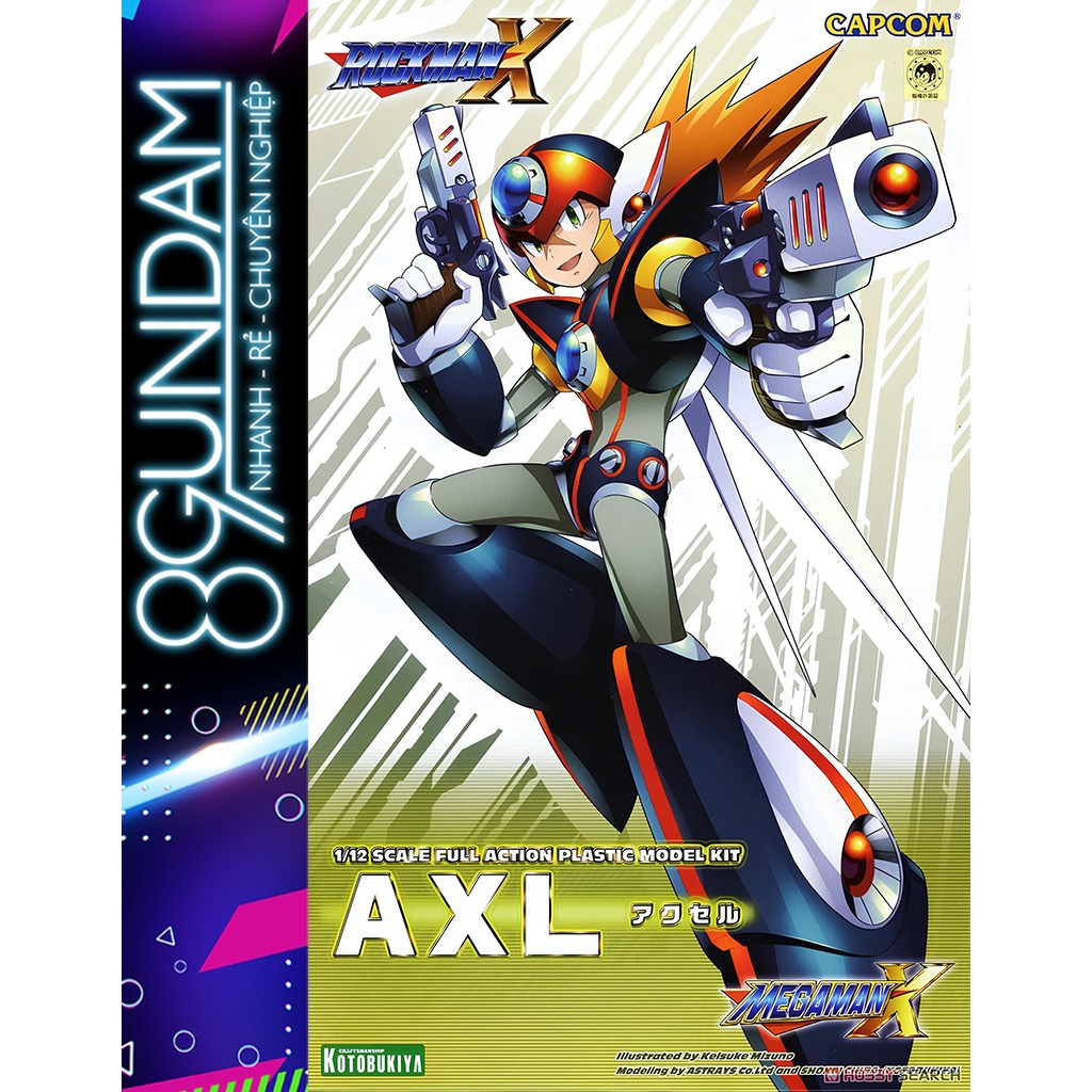 Mega Man X AXL Assembly Model | Shopee Malaysia