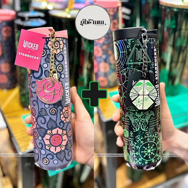 [Goblin & Mermaid] Starbucks Wicked Glow In The Dark Elphaba Tumbler ...