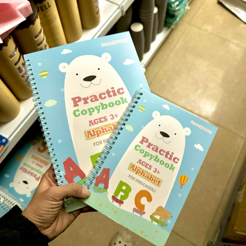 New December 12! Set of 2 books to learn to write letters, numbers and ...