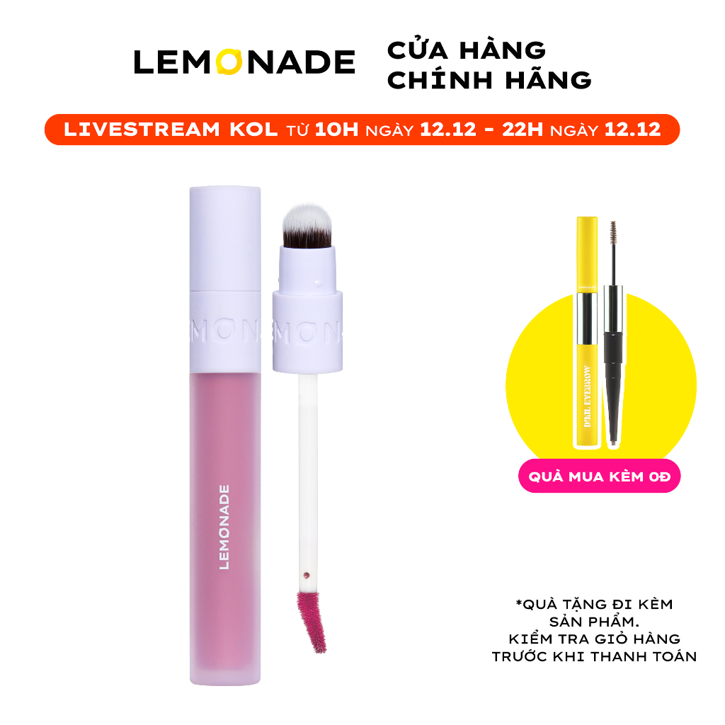 [LIVESTREAM Kol] Combo LEMONADE Perfect Couple Vegan Matte Lipstick 3 ...