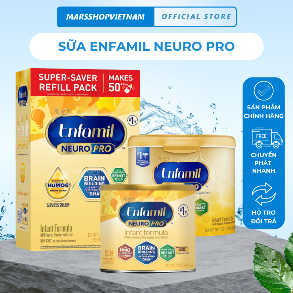 Enfamil Neuro Pro American Milk, Enfamil Yellow Milk for Babies 0-12 ...