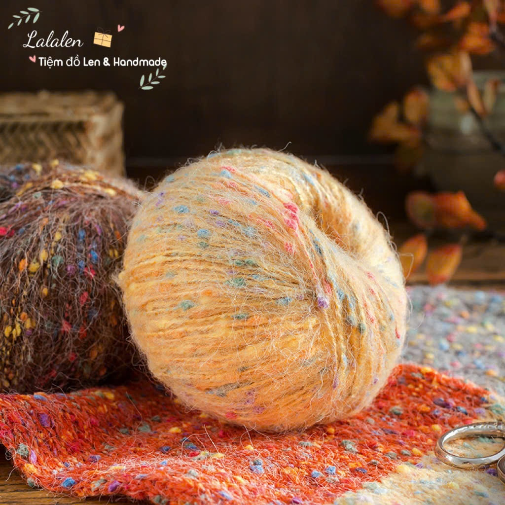 Susan Family Tweed Spotted Wool - Roll 50gr | Shopee Malaysia
