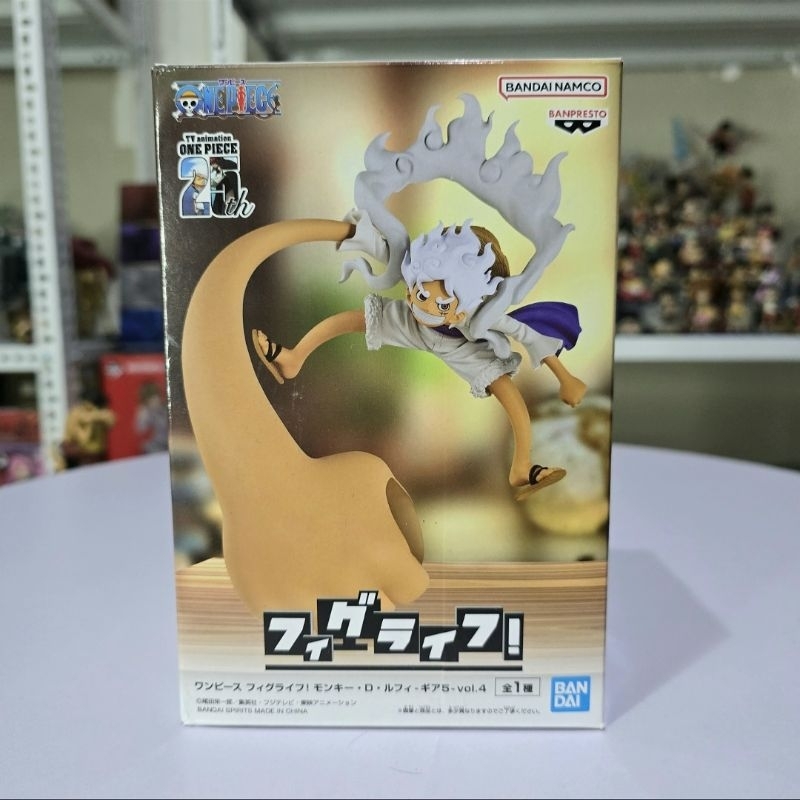 [Genuine] One Piece Model Luffy Gear 5 Nika Fig Life Vol 4 - Luffy ...
