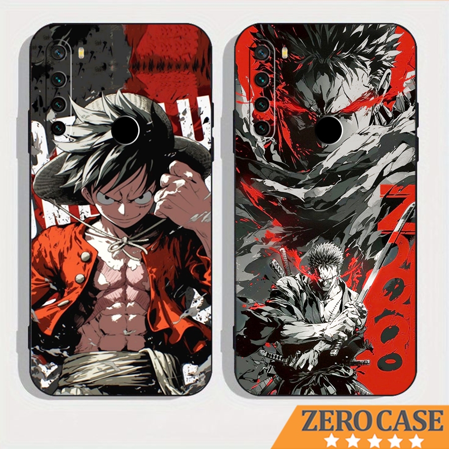 Xiaomi Redmi Note 8 case with square edges, camera protection printed ...