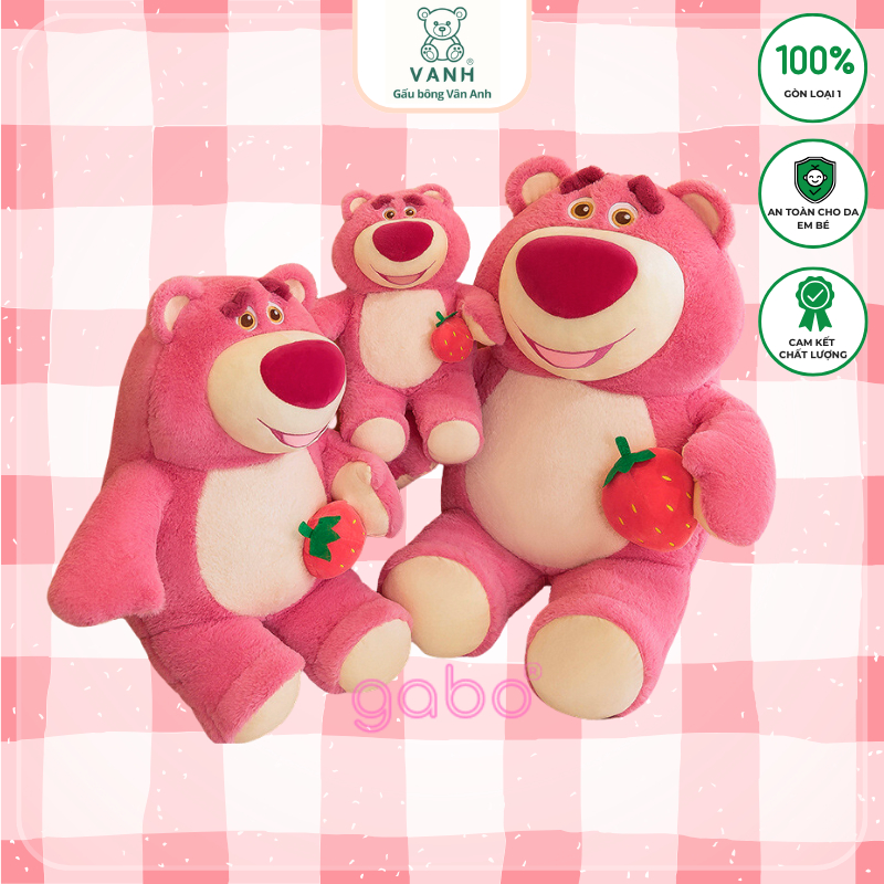 Strawberry Teddy Bear Holding a Strawberry, Strawberry Lotso Bear Off ...