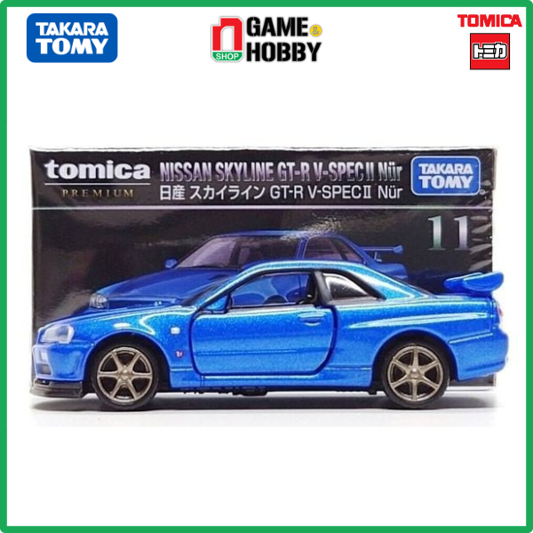 Tomica PREMIUM NO TOY CAR MODEL. 11 NISSAN SKYLINE GT-R V-SPEC II NUR GENUINE TAKARA TOMY ...