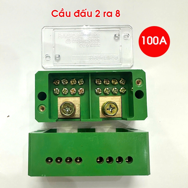 Electrical Wiring Bridge 2 to 8 (2 divided into 8) capacity 100A 220v ...