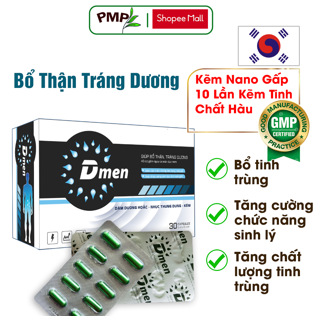 Dmen PMP Sperm Supplement - Increase Sperm Quality, More Zinc Than ...