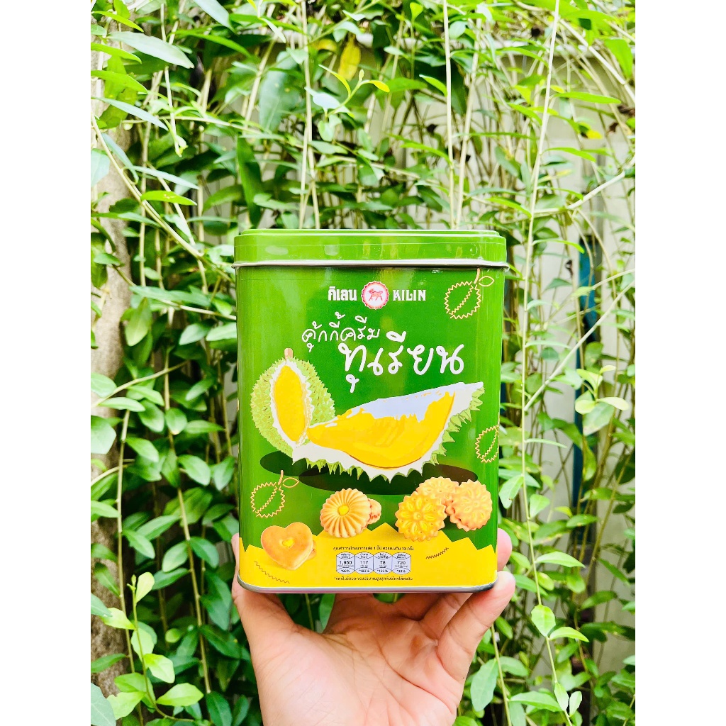 [DURIAN Flavor] Thai Kilin biscuits, 400g box | Shopee Malaysia