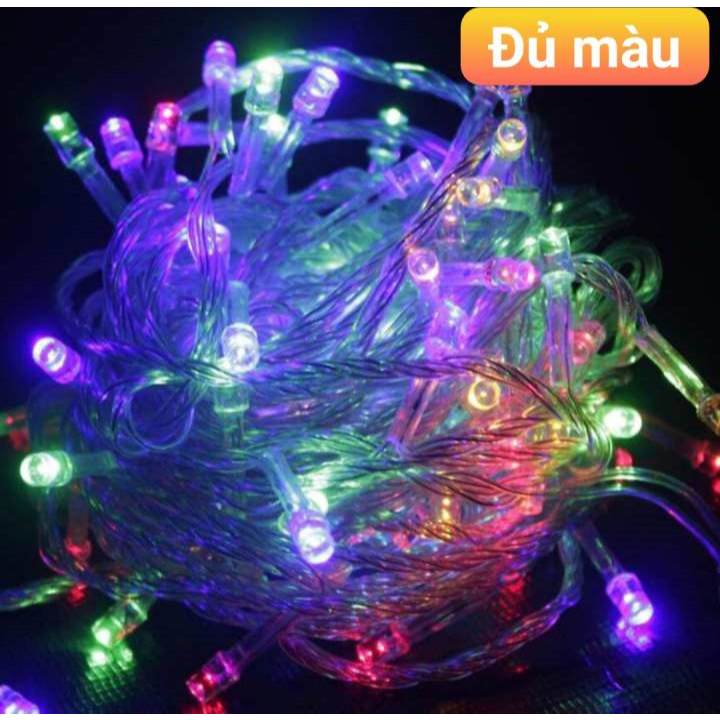 Combo of 3 4m flashing LED strings, 7m non-blinking in many colors ...