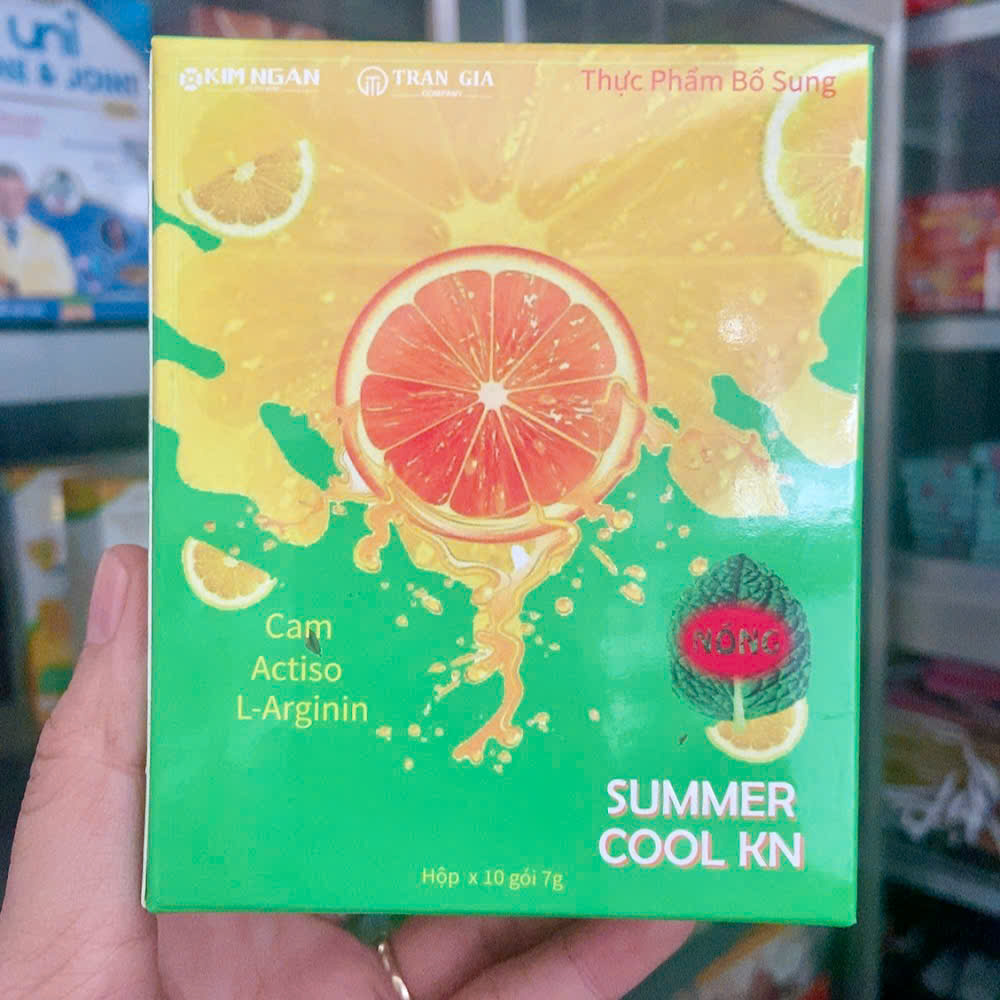 Summer COOL KN effervescent powder - helps clear heat, COOL the liver ...