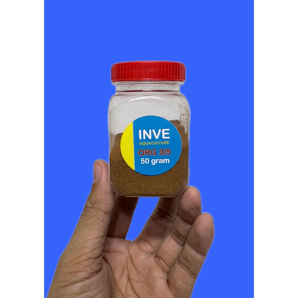 Inve ORD ORANGE 3/5 Premium Nutritional Bran for Thai Fish (50gram Jar ...