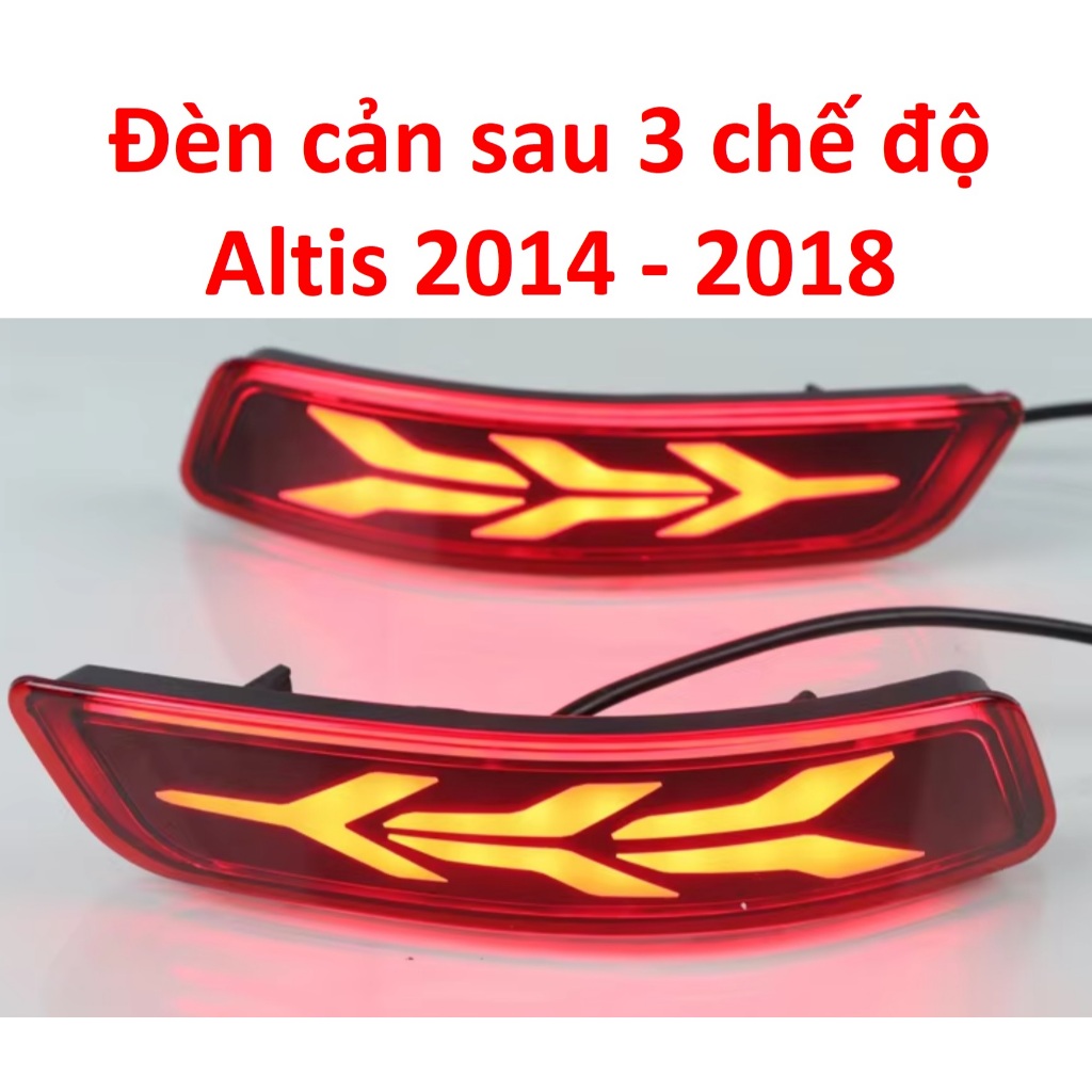 Altis 2014 2015 2016 2017 2018 led rear light, 3 turn signal modes ...