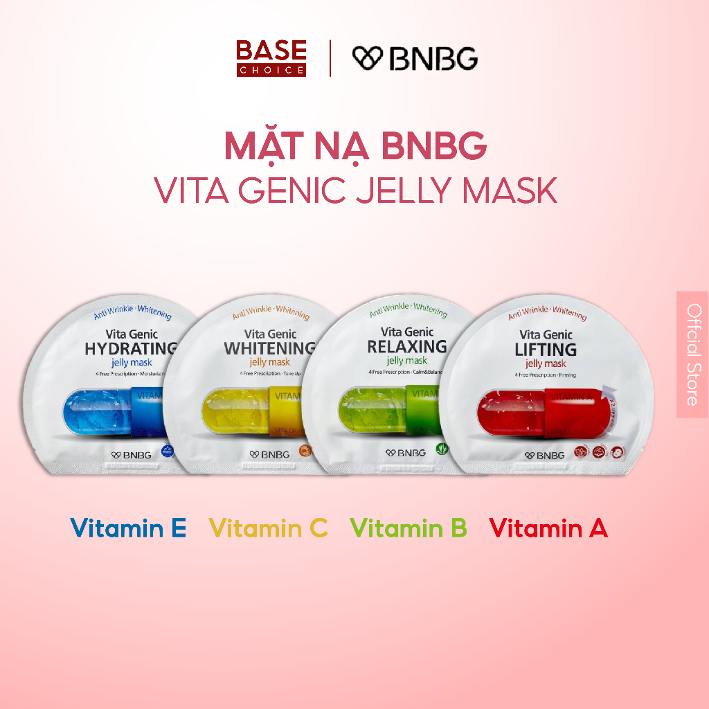 Bnbg Vita Genic Jelly Mask 30ml Korean Intensive Skin Care Mask ...
