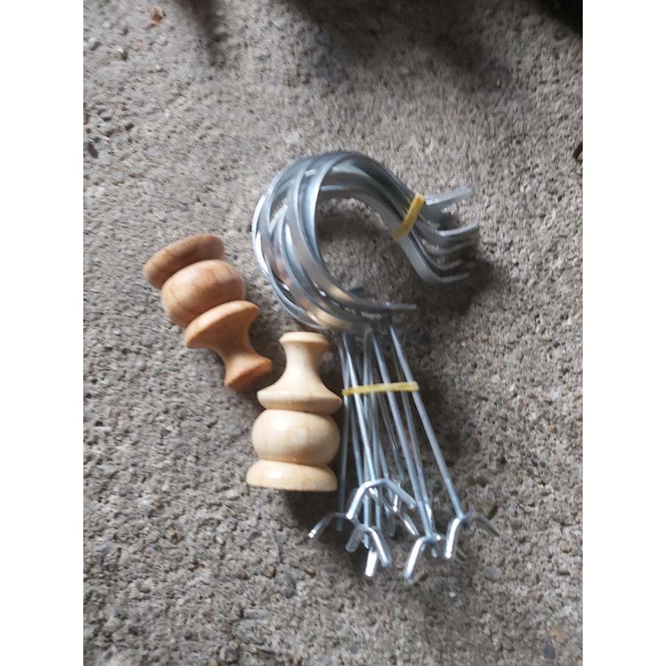 Cheap Combo of hooks for hanging wooden cages, mulch cages, and ...