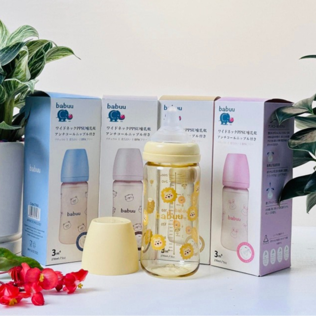 Limited Babuu wide neck milk bottles 170ml and 270ml PPSU | Shopee Malaysia