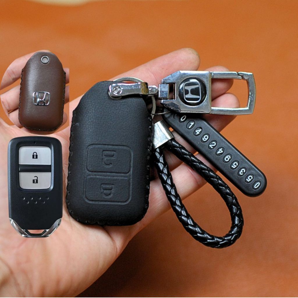 Honda Jazz, CRV, HRV leather key case, Honda Jazz, Honda CRV, Honda HRV ...